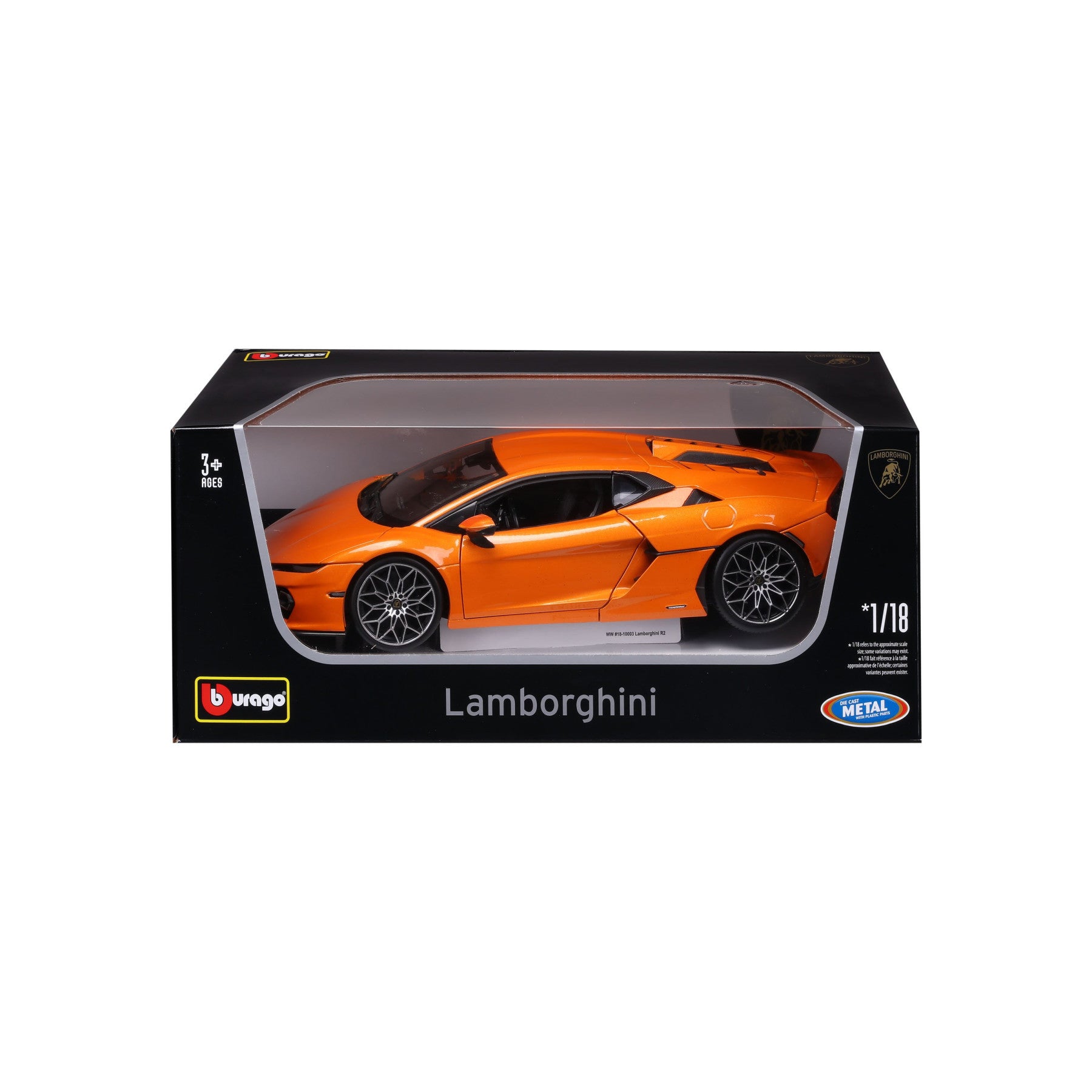Lamborghini Temerario 2025 1/18 Bburago Bur18-11052 – The Aviation Shop