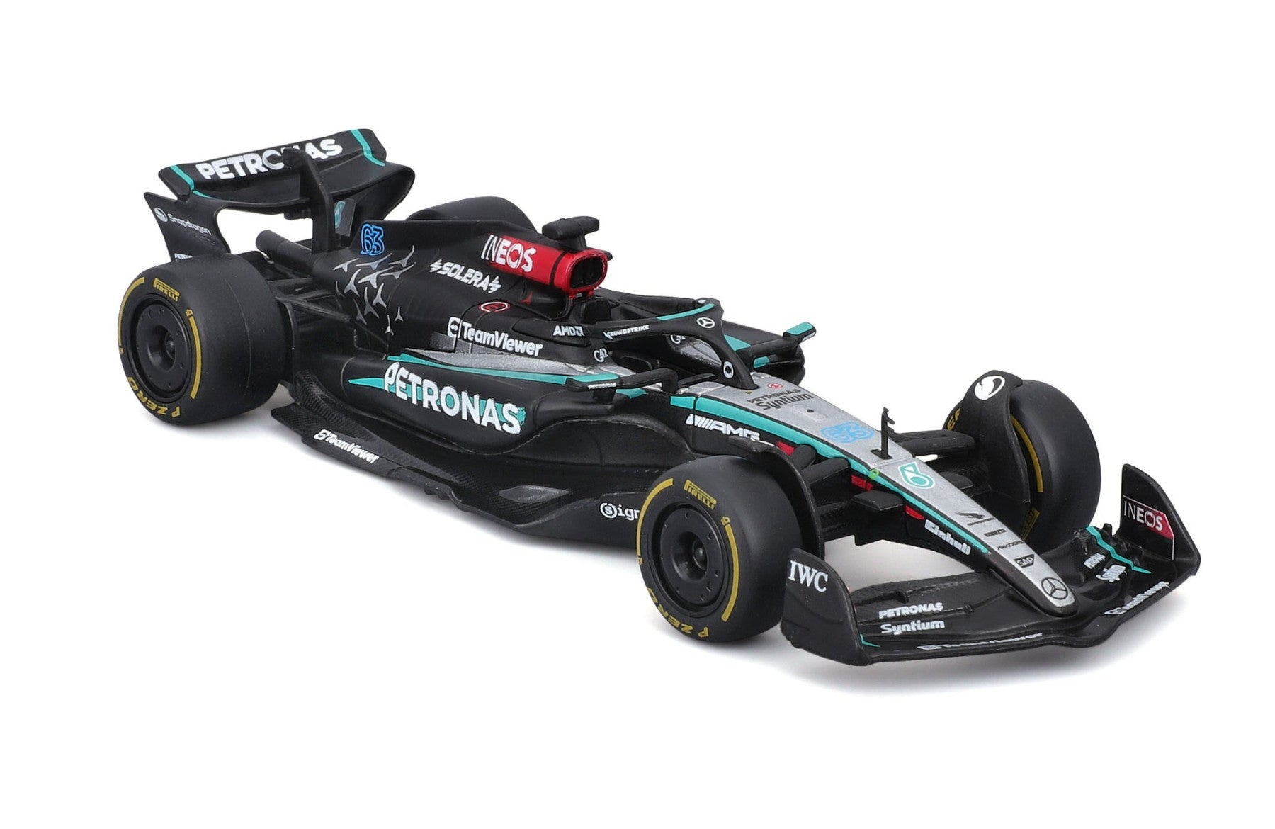 Mercedes-AMG F1 W15E 2024 (Asst) 1/43 Bburago Bur18-38208 – The ...