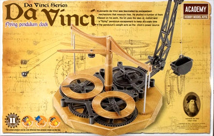 Da Vinci Flying Pend Clock - Academy 18157 – The Aviation Shop