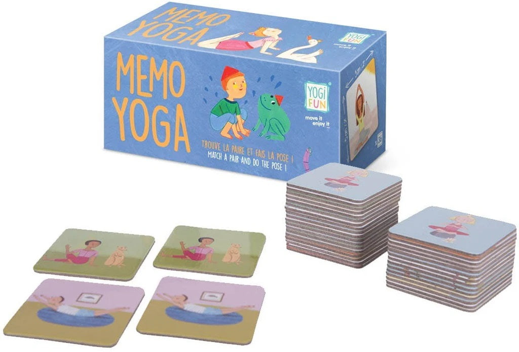 MEMO YOGA - MATCH A PAIR DO THE POSE BUKI BUKY003 – The Aviation Shop