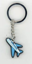 Light Blue Aircraft Key Ring - SA-22 – The Aviation Shop