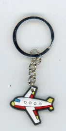 White Aircraft Key Ring - SA-24 – The Aviation Shop