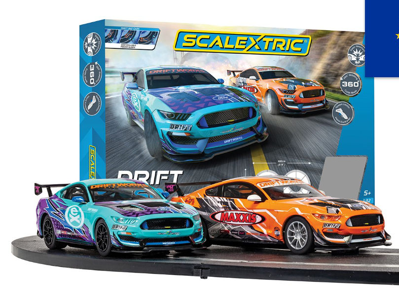 Drift 360 Race Set 1/32 Scalextric C1421P – The Aviation Shop