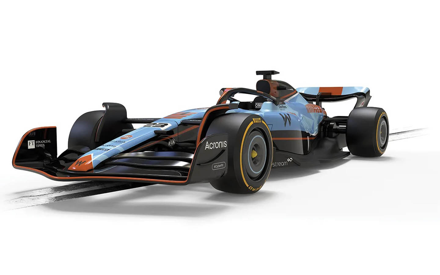 WILLIAMS FW45 ALEX ALBON GULF EDITION 1/32 Scale Scalextric SCAC4559 ...