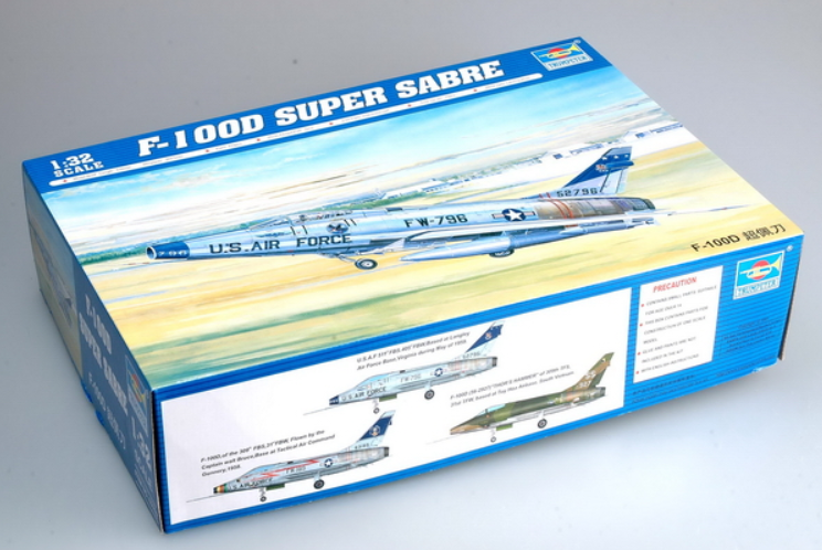 F-100D Super Sabre 1/32 Scale Trumpeter 02232 – The Aviation Shop