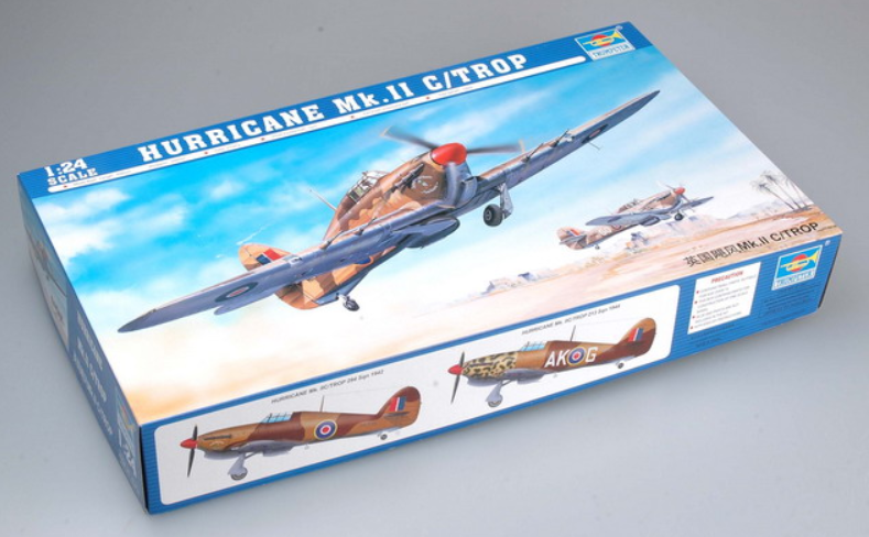 Hawker Hurricane Mk.IIC Trop 1/24 Scale Trumpeter 02416 – The Aviation Shop