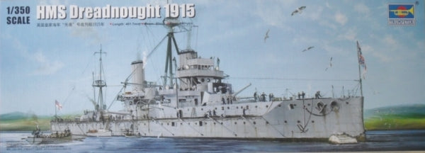 HMS Dreadnought 1915 - 1/350 Scale Trumpeter 05329 – The Aviation Shop