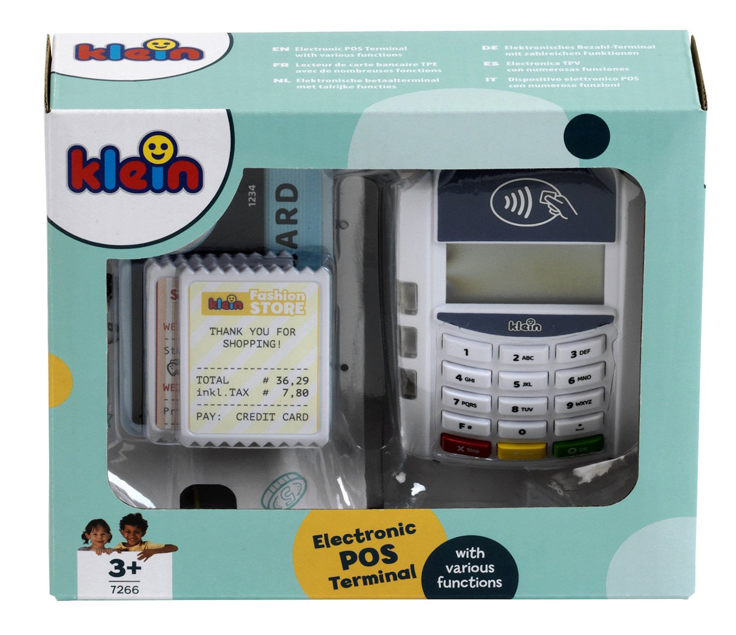 MM - Point of sale terminal II with light & sound Klein Toys 7266 – The ...