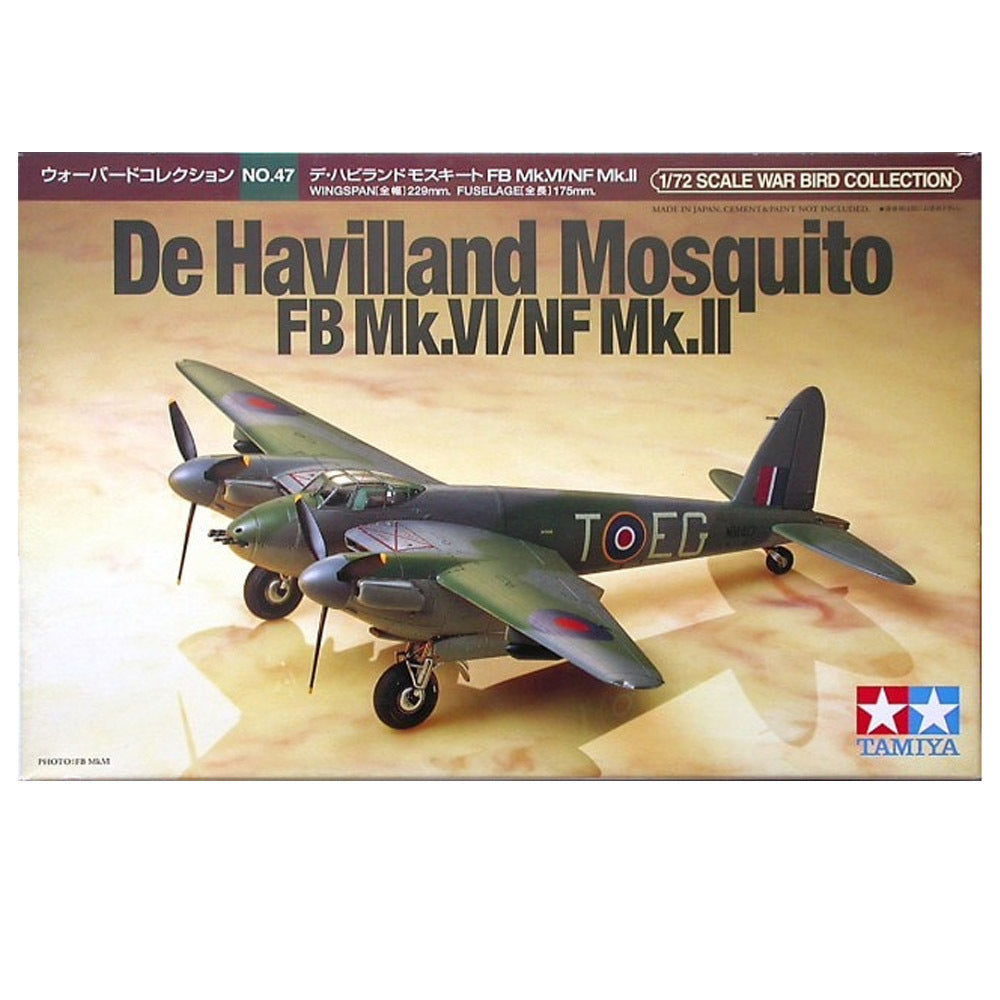 De Havilland Mosq. FB MkVI 1/72 Scale Tamiya 60747 – The Aviation Shop
